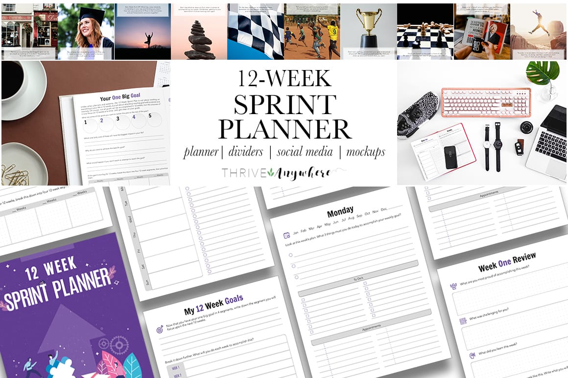 12-Week Planner | Thrive Anywhere
